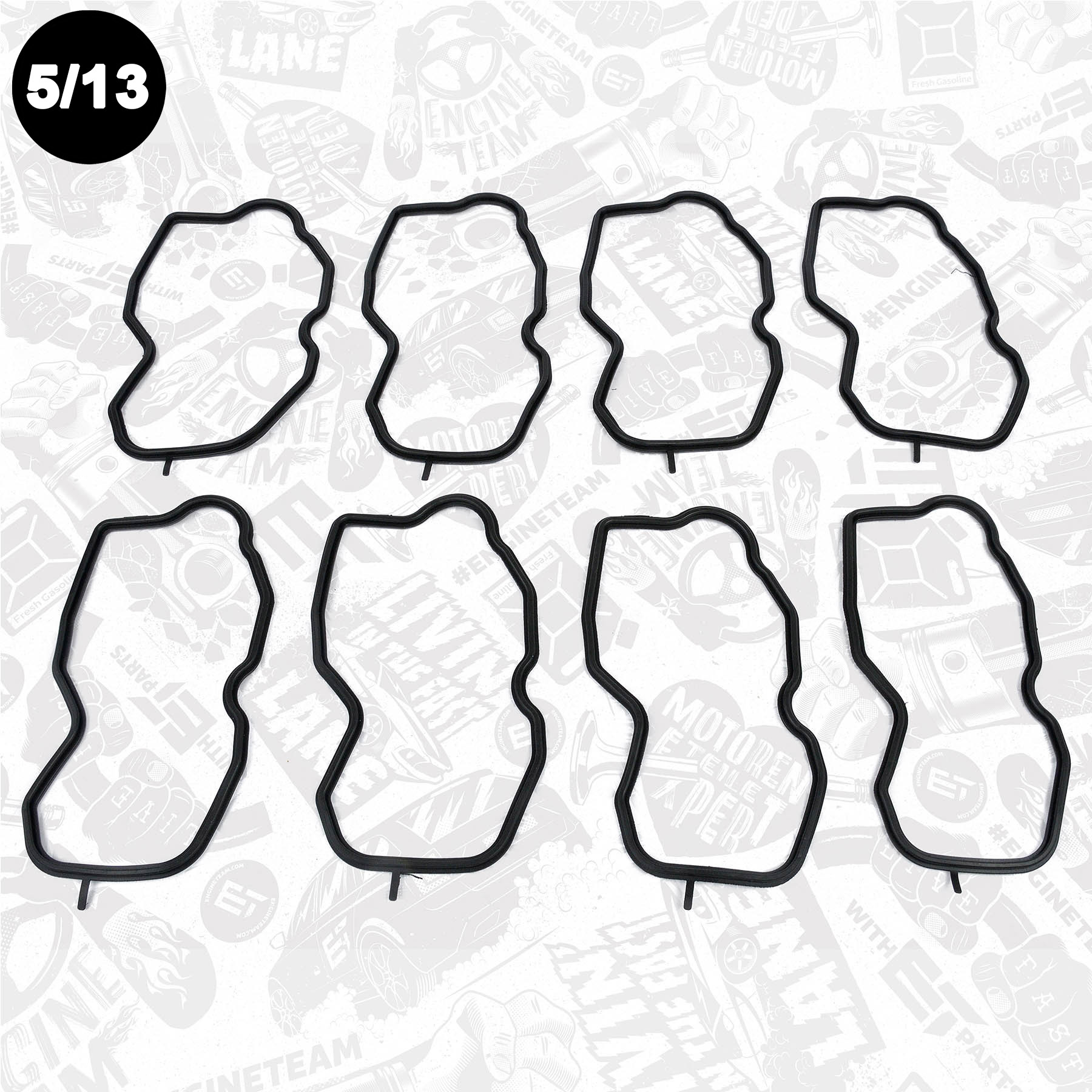 Full Gasket Kit, engine - TS0024 ET ENGINETEAM - 13488502, 01-34885-02 ...