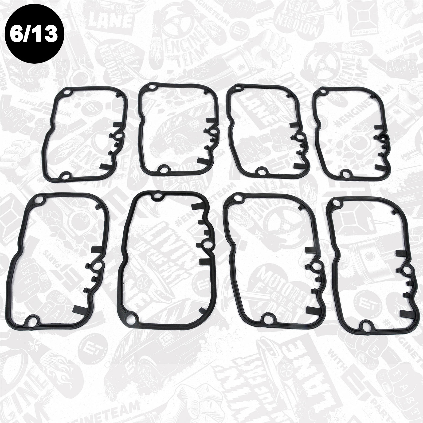 Full Gasket Kit, engine - TS0024 ET ENGINETEAM - 13488502, 01-34885-02 ...