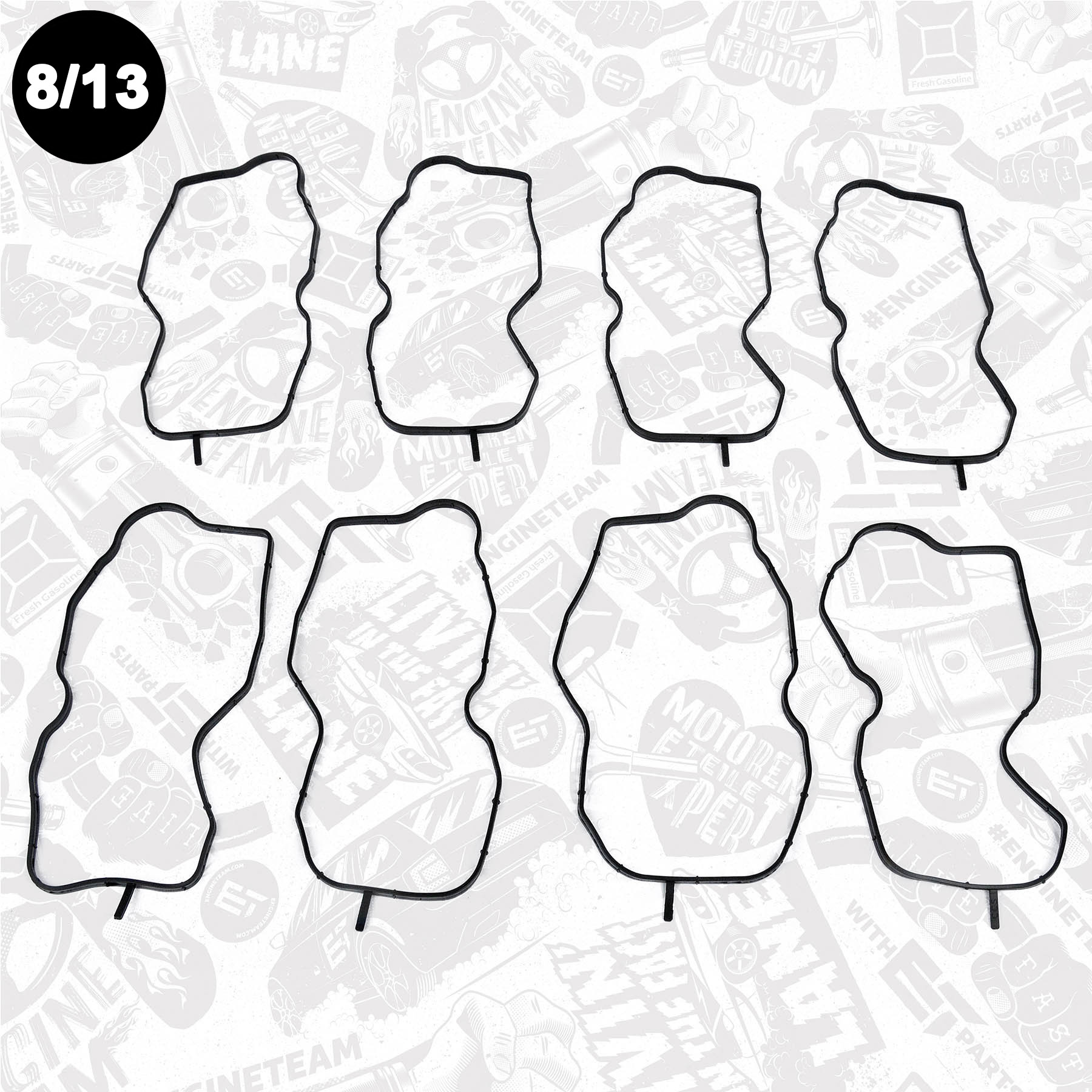 Full Gasket Kit, engine - TS0024 ET ENGINETEAM - 13488502, 01-34885-02 ...