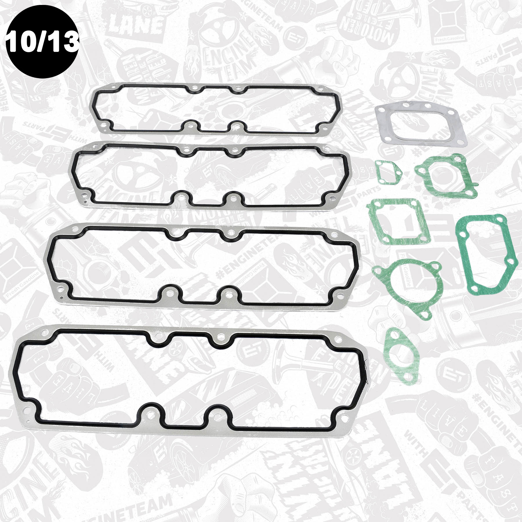 Full Gasket Kit, engine - TS0024 ET ENGINETEAM - 13488502, 01-34885-02 ...