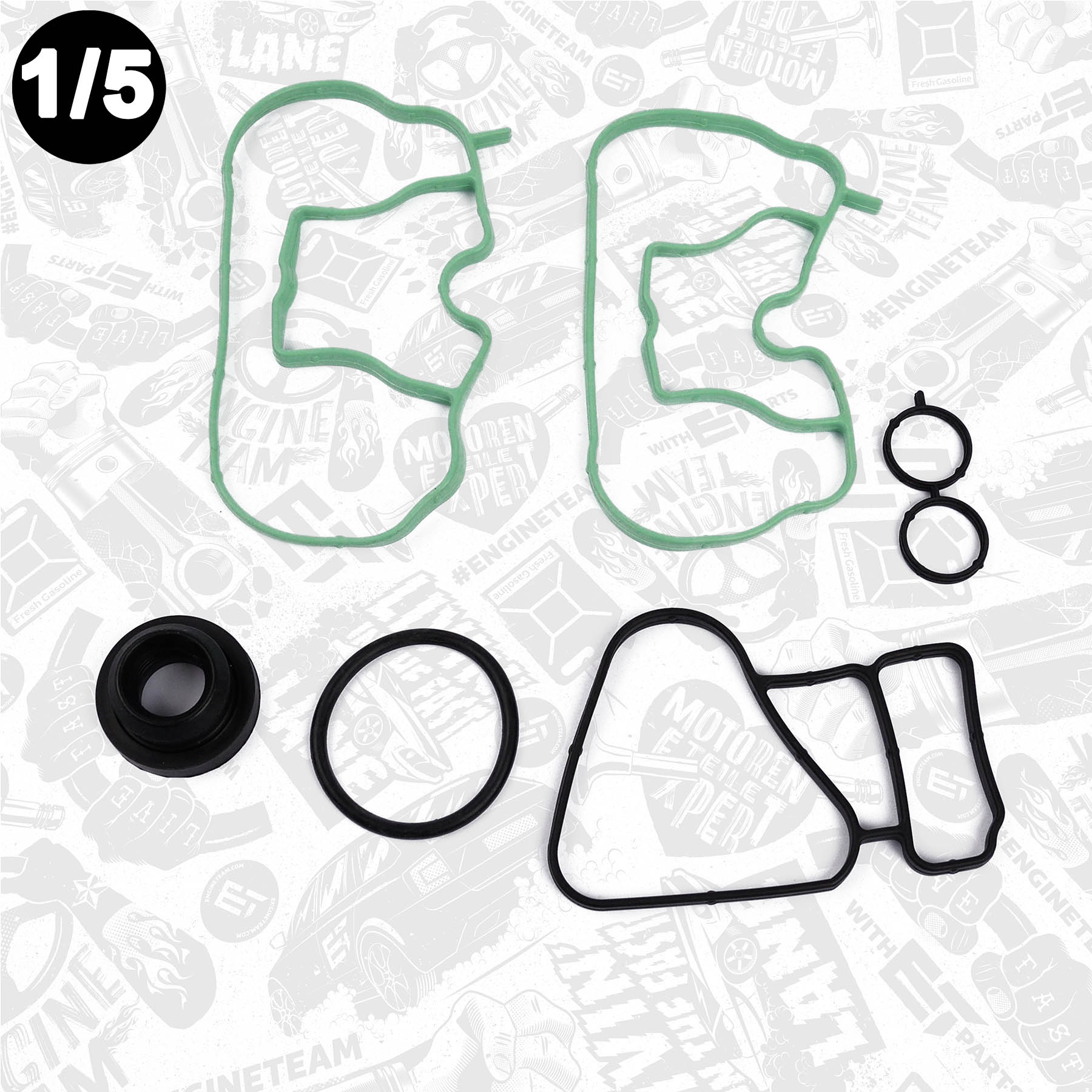 Gasket Kit, cylinder head - TS0029 ET ENGINETEAM - 1313567, 1N2G-6051A ...