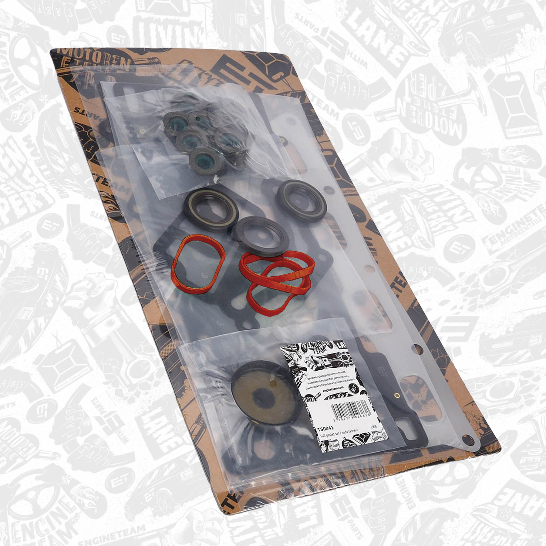Gasket Kit, cylinder head - TS0041 ET ENGINETEAM - 4409866, 7701471278 ...