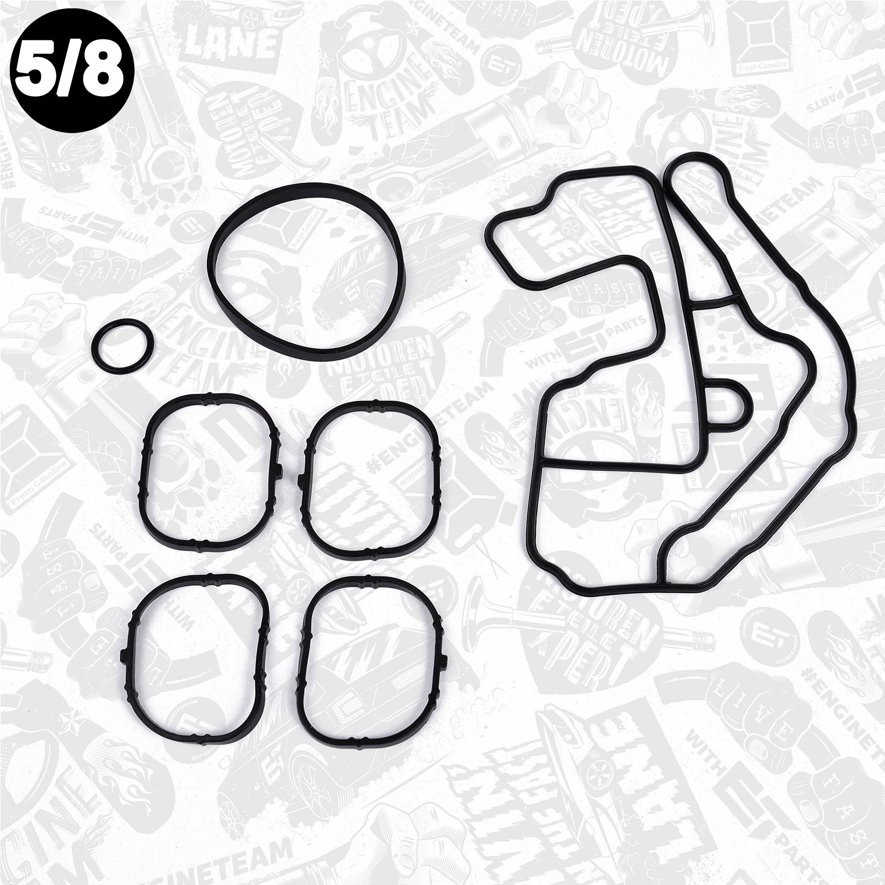 Gasket Kit, cylinder head - TS0049 ET ENGINETEAM - 7701474372, 02-31675 ...