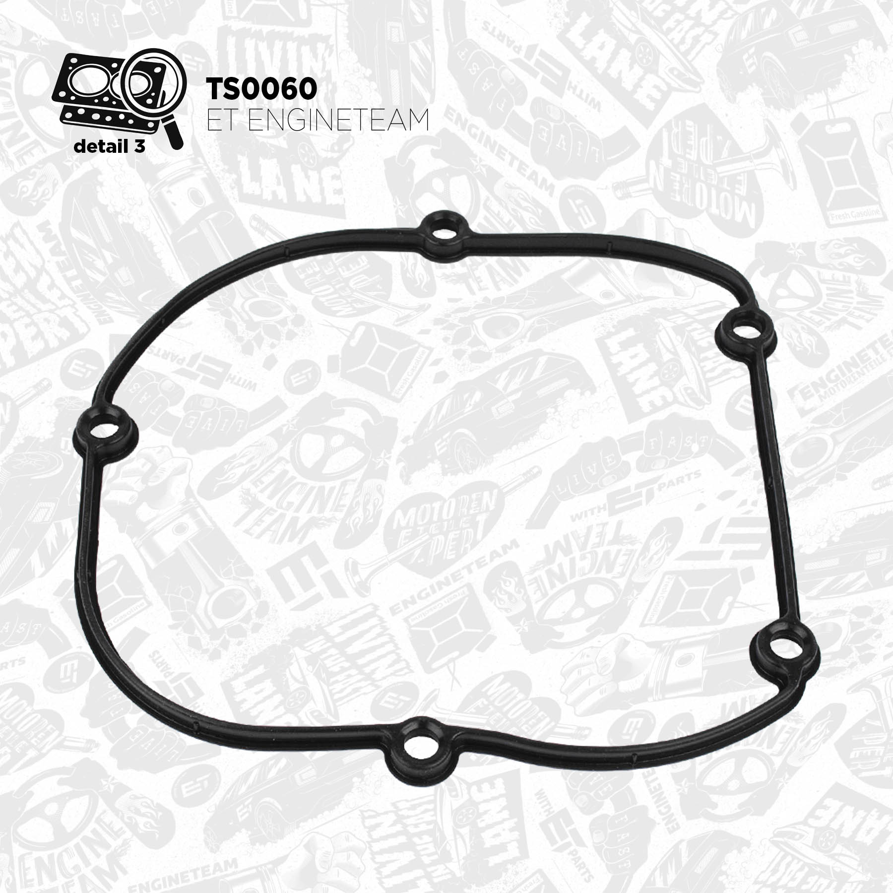 Gasket Kit, cylinder head - TS0060 ET ENGINETEAM - 06H103383AF ...