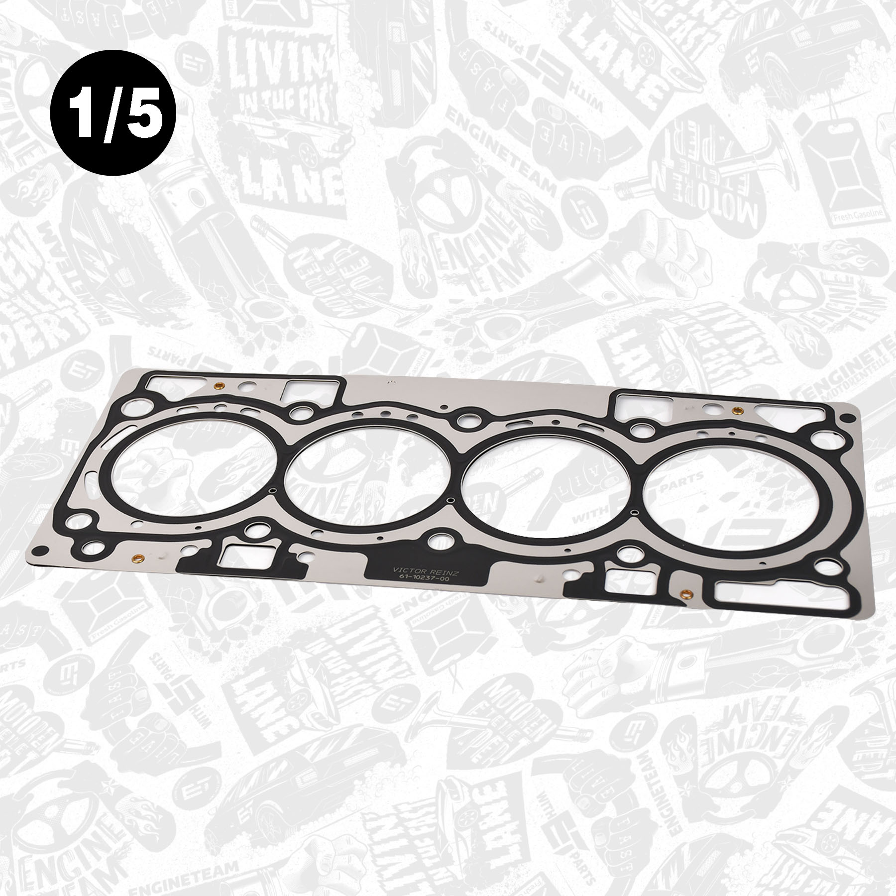 Gasket Kit, cylinder head - TS0064 ET ENGINETEAM - 1891382, DS7G6014BA ...