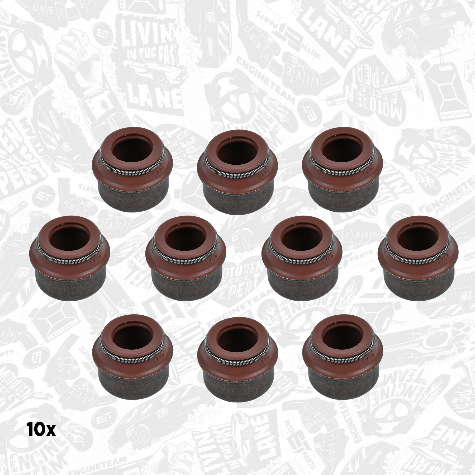 Valve Kit, intake/exhaust valve - VS0003 ET ENGINETEAM - 046109611C ...