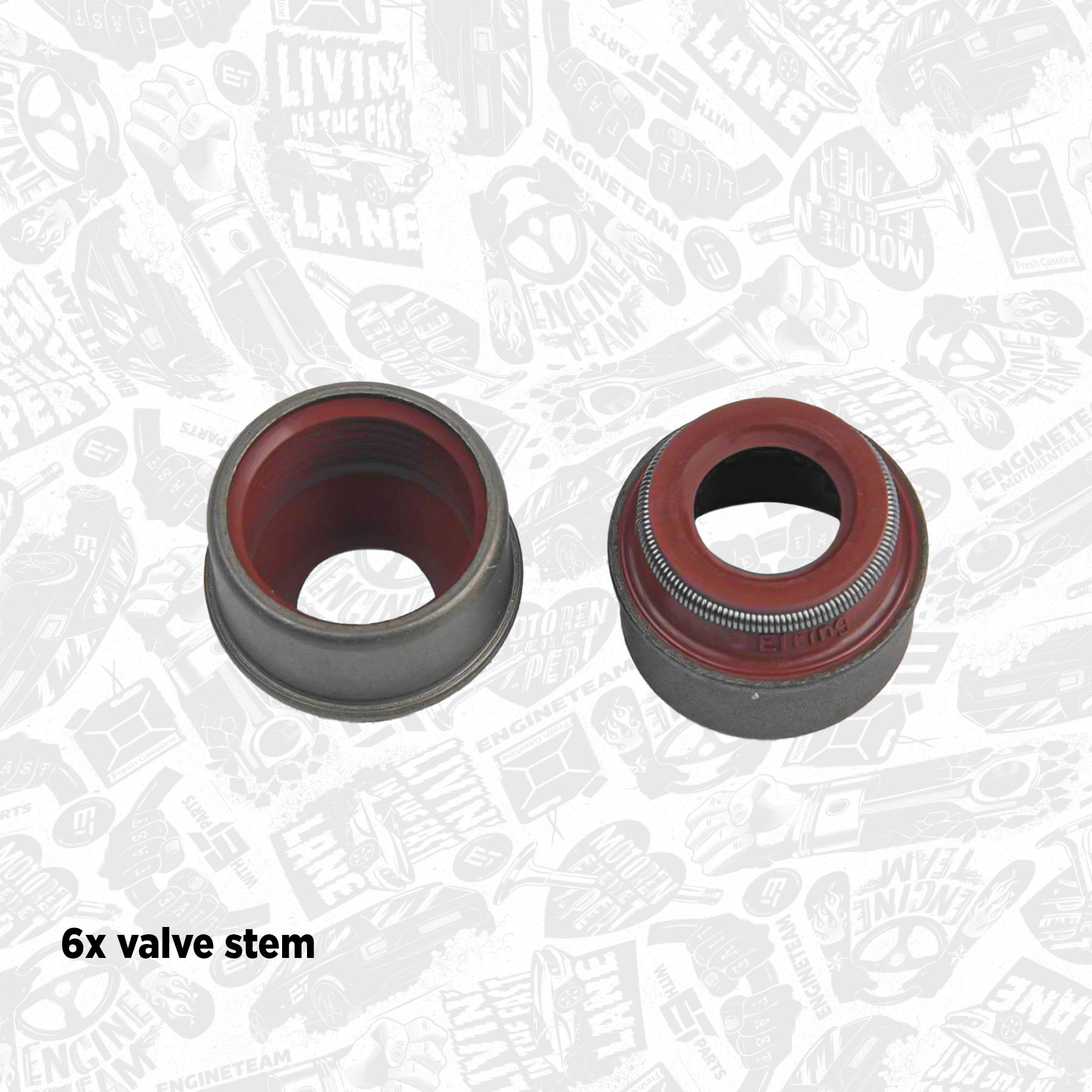 Valve Kit, intake/exhaust valve - VS0004 ET ENGINETEAM - 038109611B ...