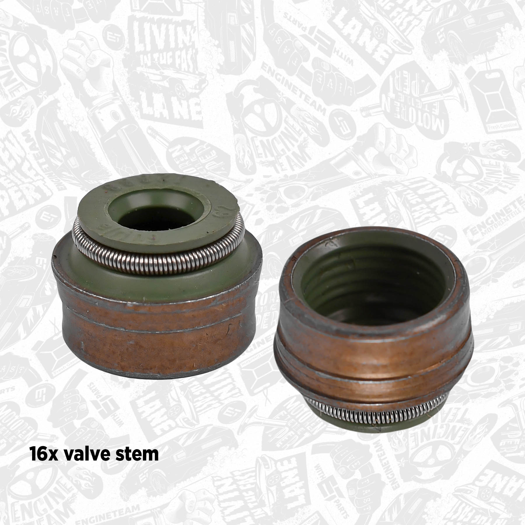 Valve Kit, intake/exhaust valve - VS0006 ET ENGINETEAM - 7701473004 ...