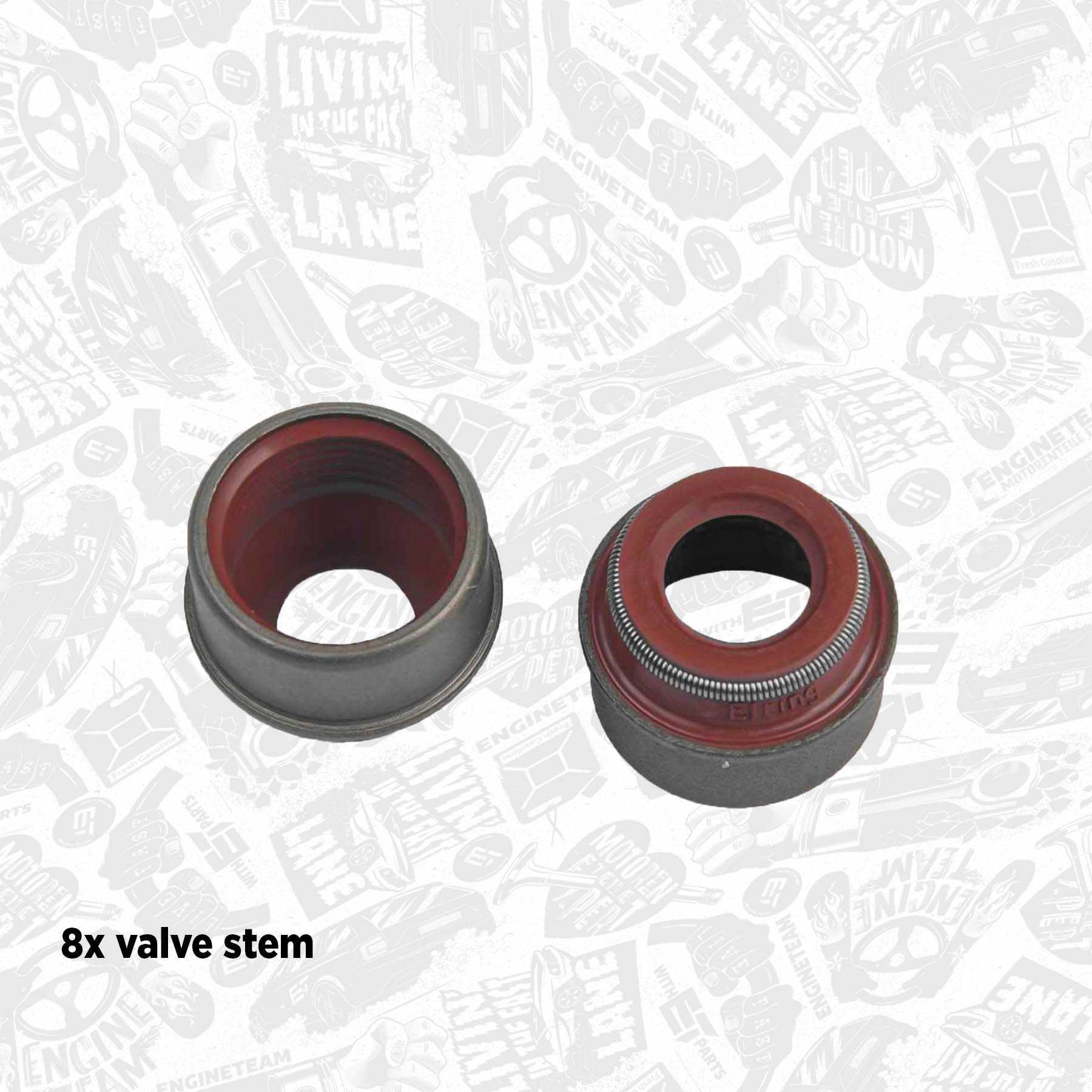 Valve Kit, intake/exhaust valve - VS0009 ET ENGINETEAM - 078109611C ...