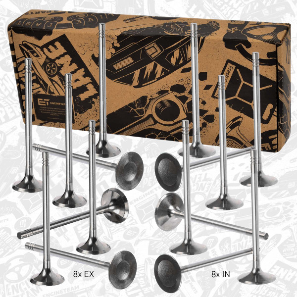 Ventilsatz, Einlass-/Auslassventil - VS0029 ET ENGINETEAM - 641095 ...