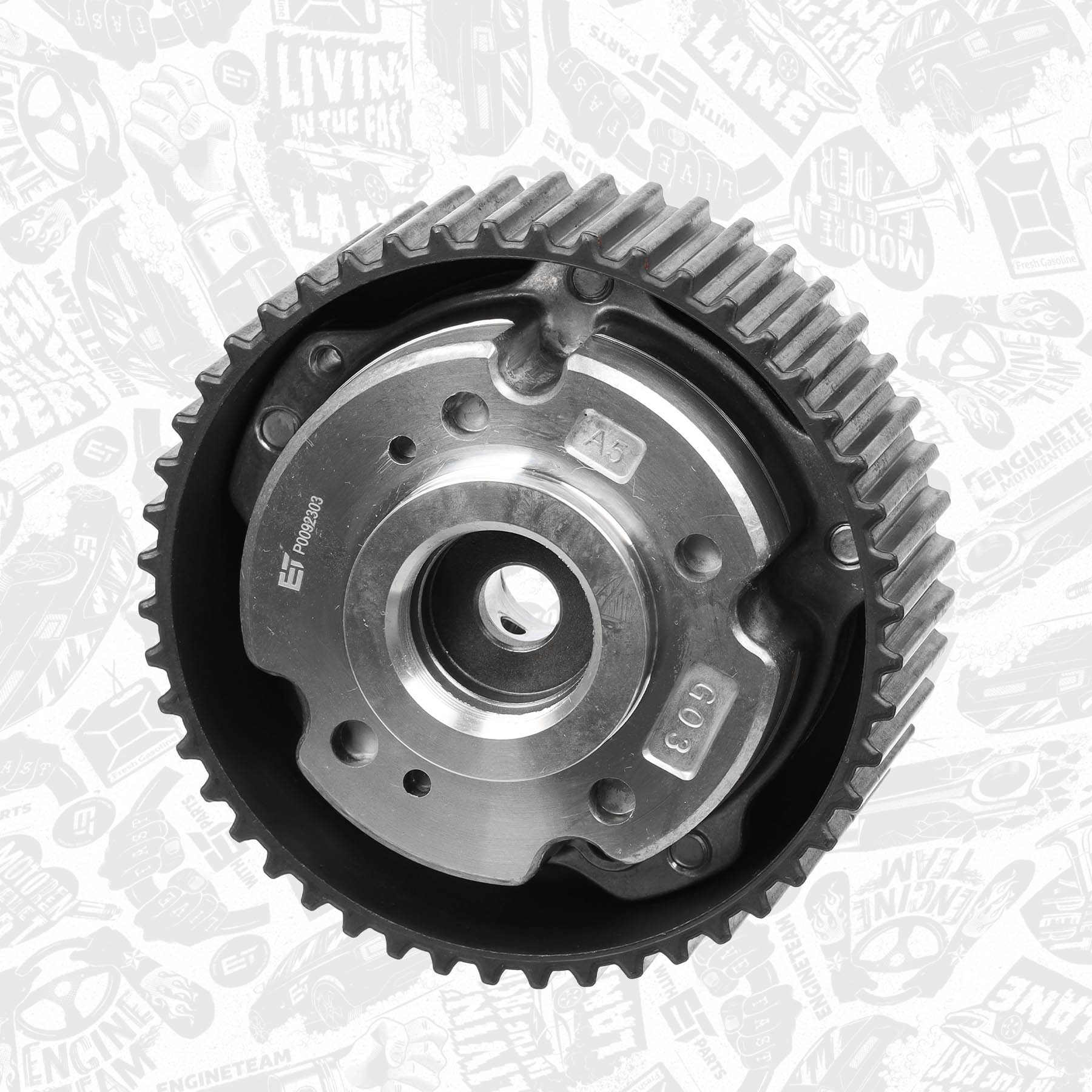 Camshaft Adjuster, VVT hub - VT0006 ET ENGINETEAM - 04E109088AD ...