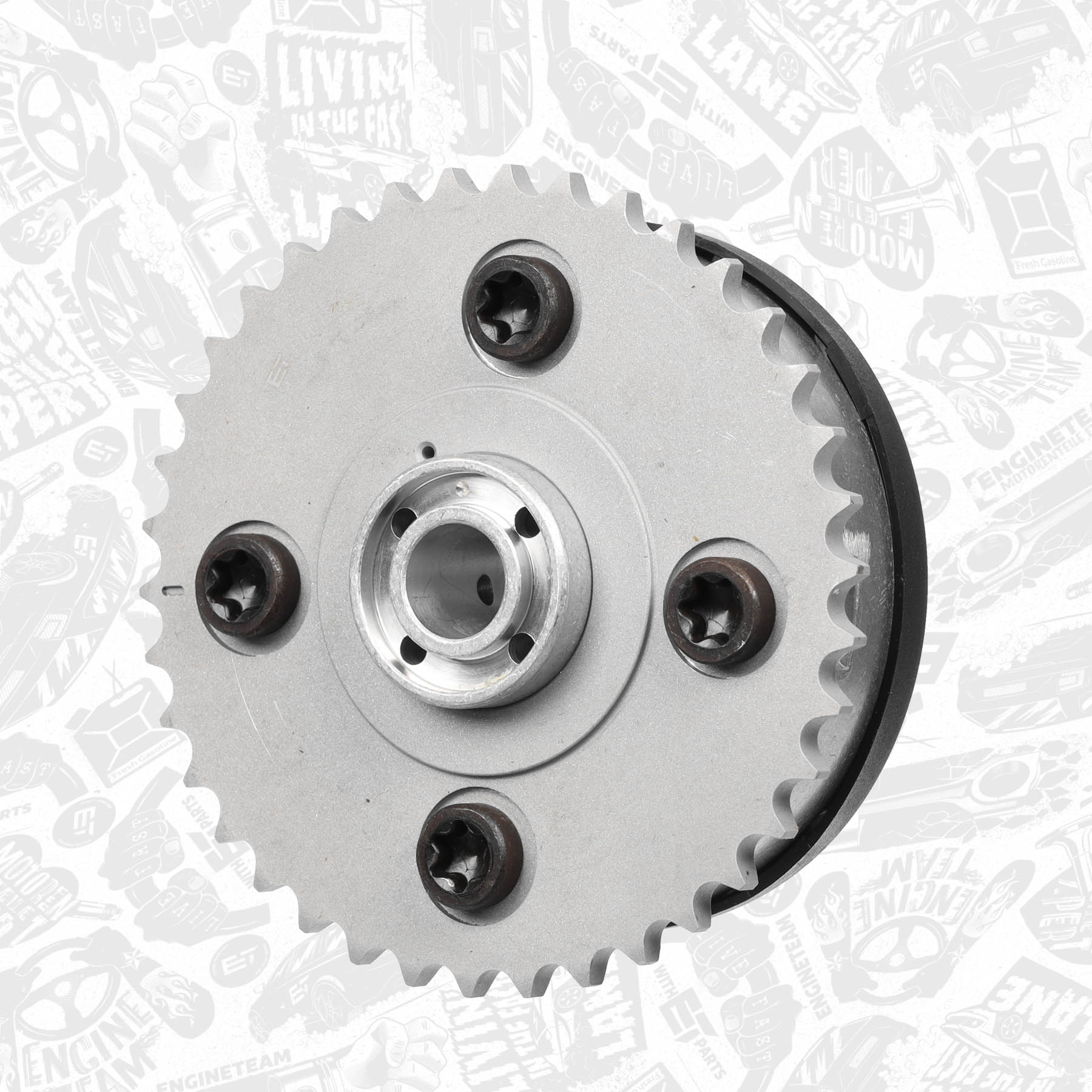 Camshaft Adjuster, VVT hub - VT0024 ET ENGINETEAM - 11317545959 ...