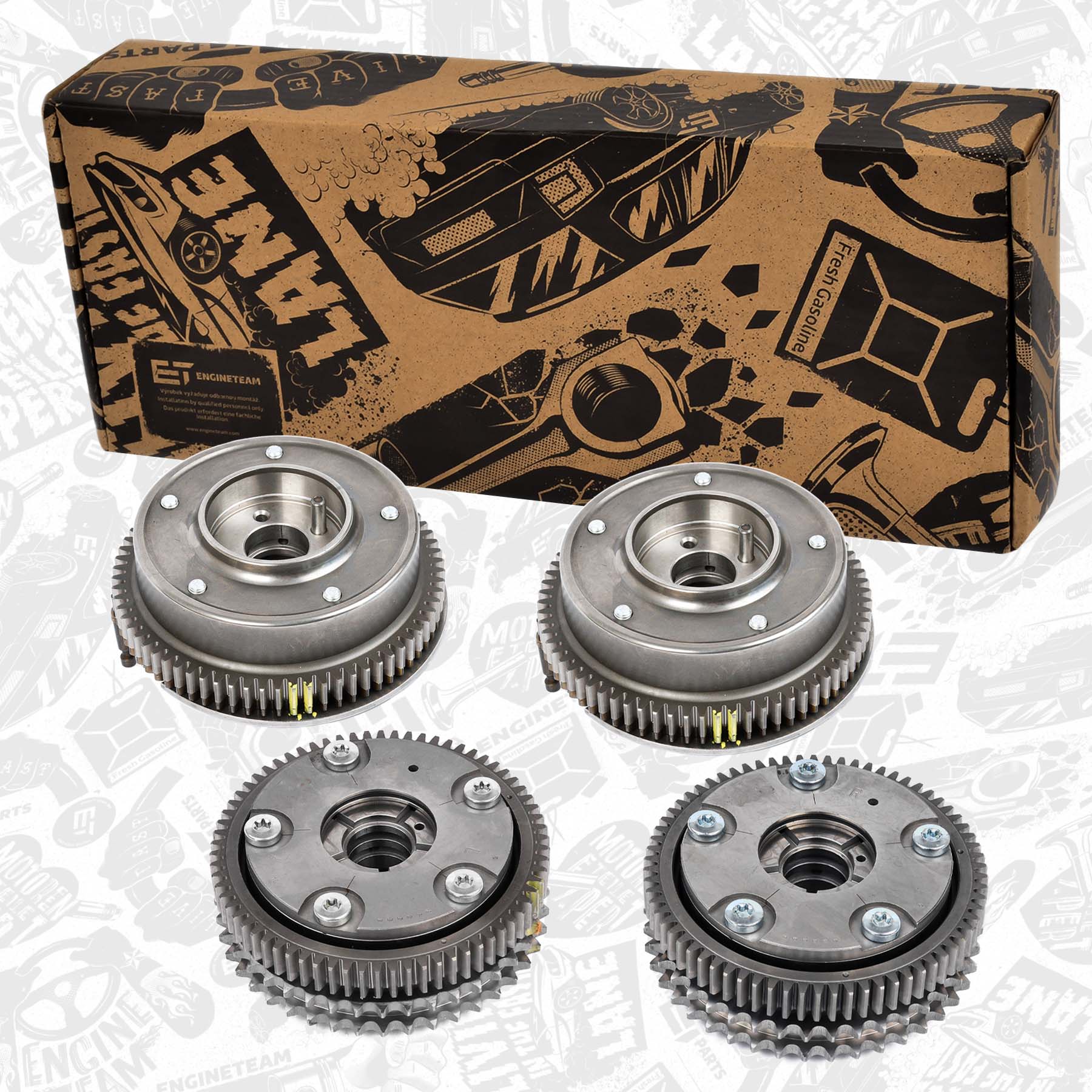 Camshaft Adjuster 2 pcs IN/EX - VT0029 ET ENGINETEAM - 2720501547 ...